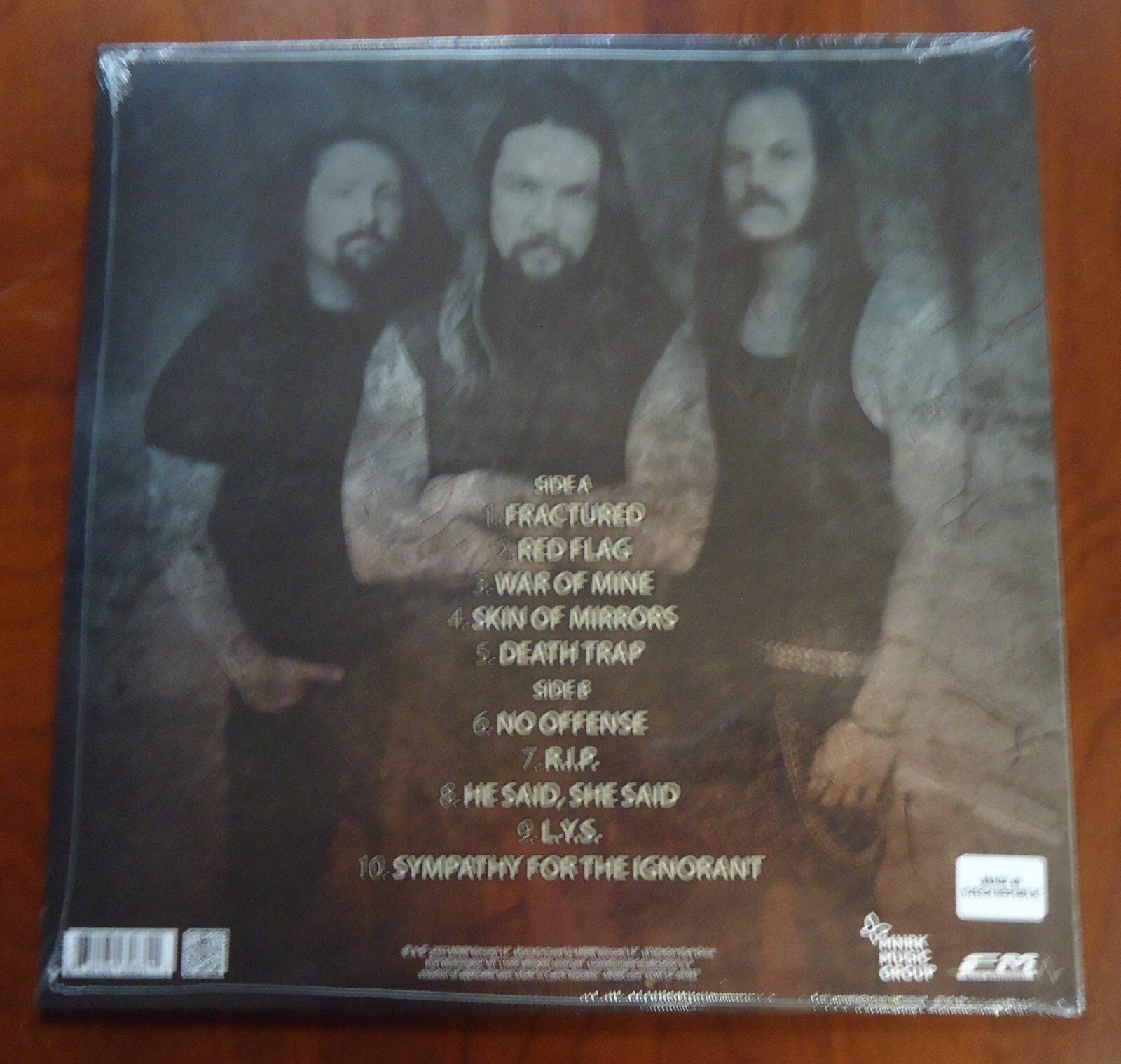 Sympathy for the Ignorant-Clear Base W/Ruby Splatter by Misfire (Record ...