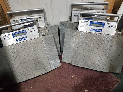 INTERCOMP 4 pack Wheel/Axle Scales Model PT 300 Part # 100128 20000lb scales | eBay
