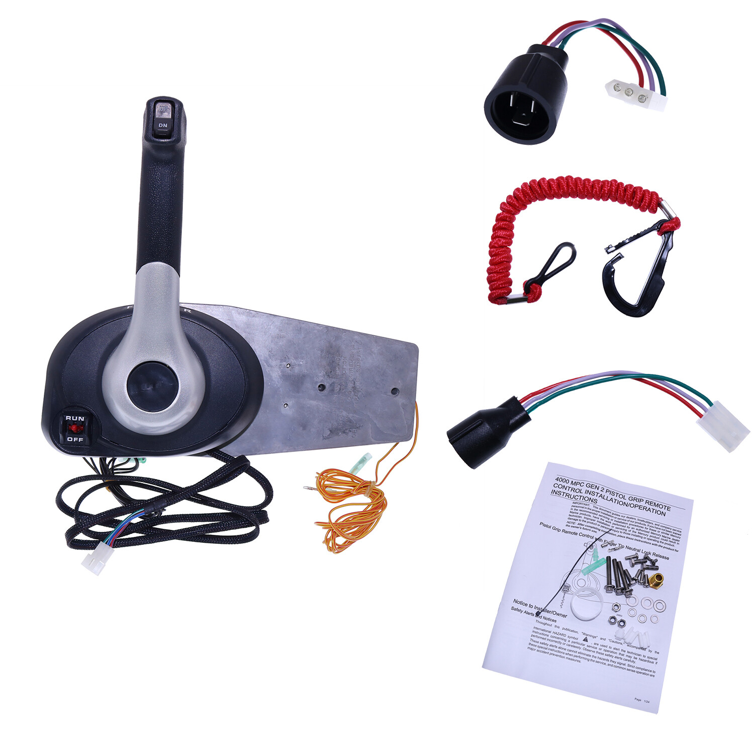 Control Box 4000 Gen 2 Panel Mount Throttle Shifter 883710A02 for ...