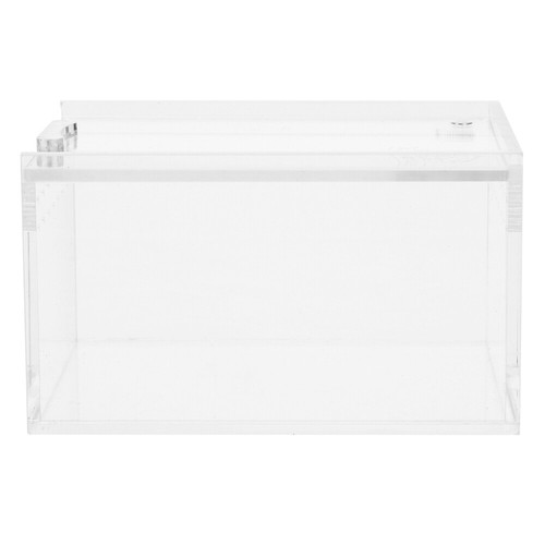 Reptile Feeding Box Baby Closed Terrarium Snake Display Container Case ...