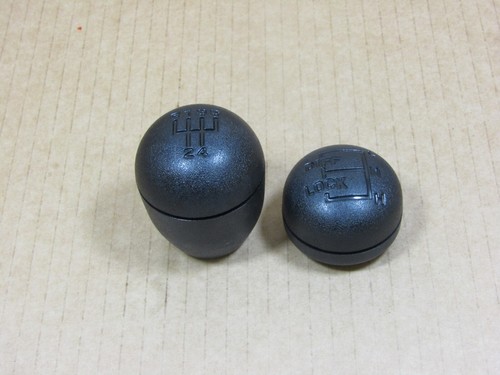Land Rover Defender LT77 Gearbox & Transfer Diff Lock Gear Knob Set ...