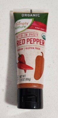 simply nature organic stir in red pepper paste aldi | eBay