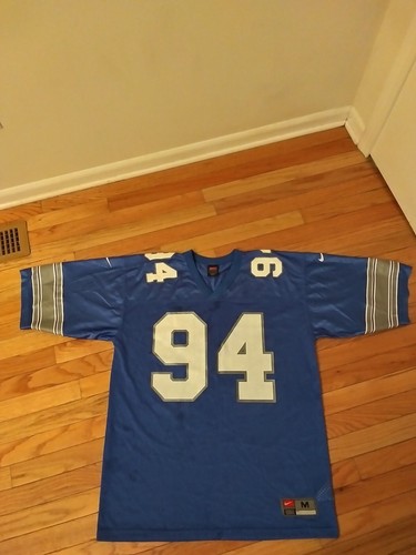 Luther Elliss Detroit Lions NFL Vintage Nike Team Jersey Men's Size M ...