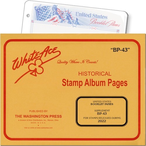 White Ace Supplement - Booklet Panes, 'BP43', 2022 | eBay