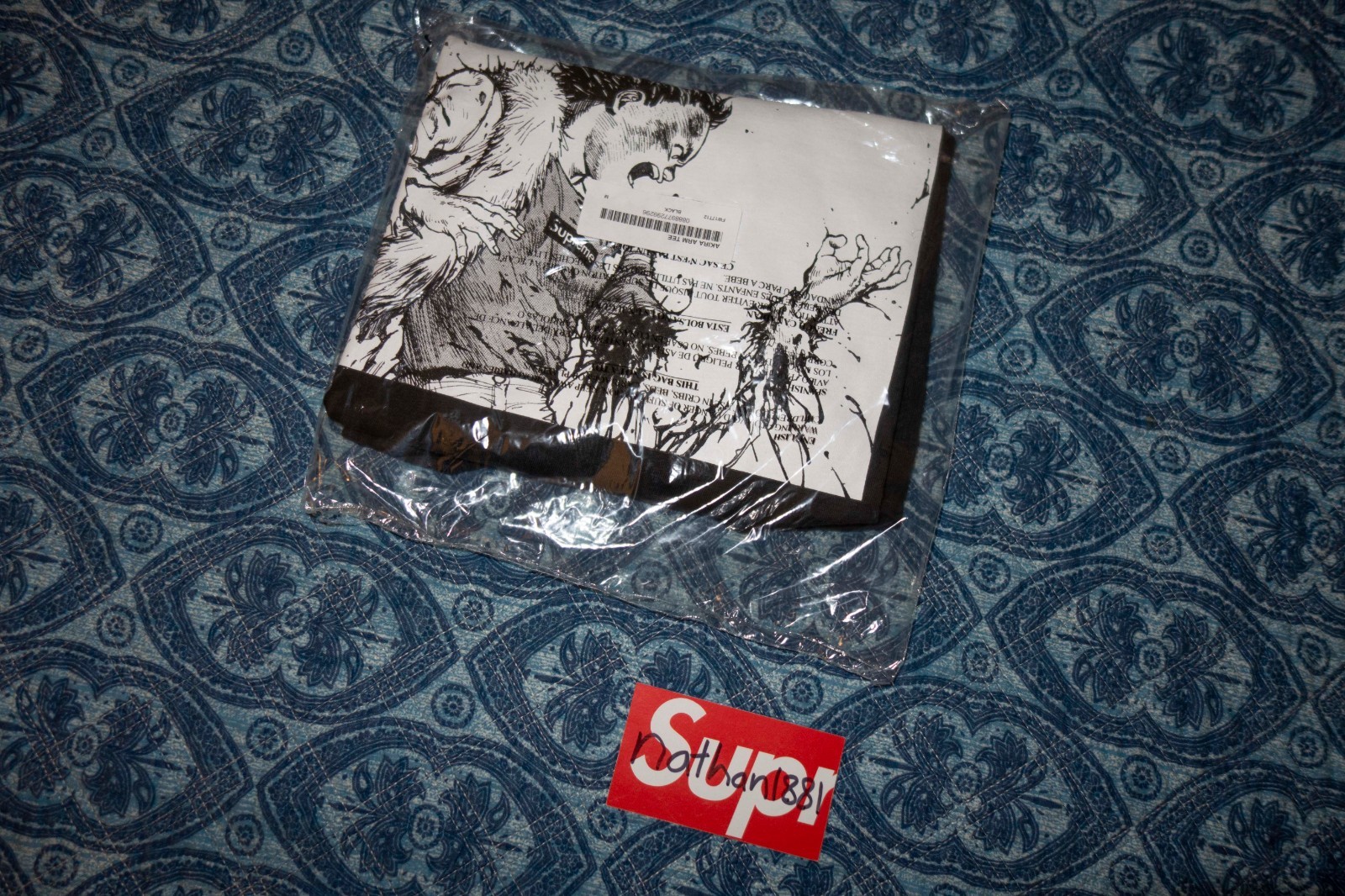 Supreme x AKIRA Arm Tee - Black - Size Medium T Shirt | eBay
