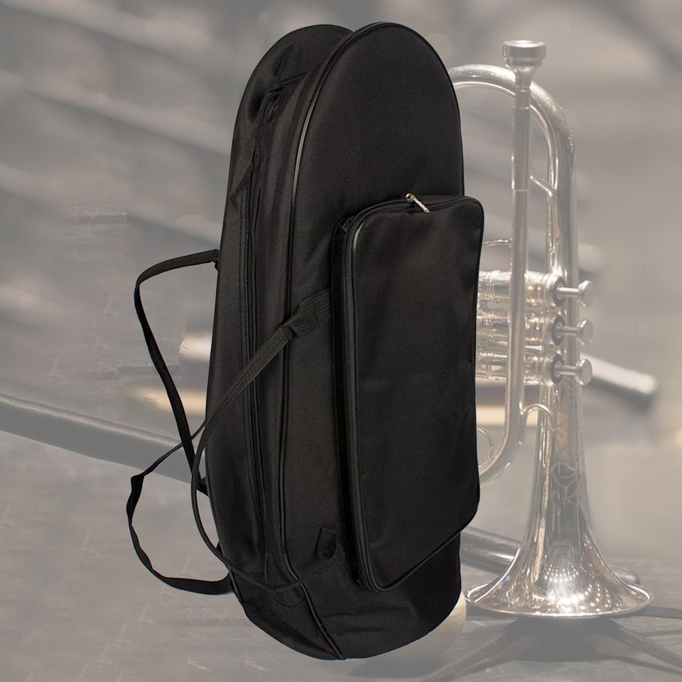 Euphonium Case Adjustable Shoulder Strap External Pocket Euphonium Gig ...