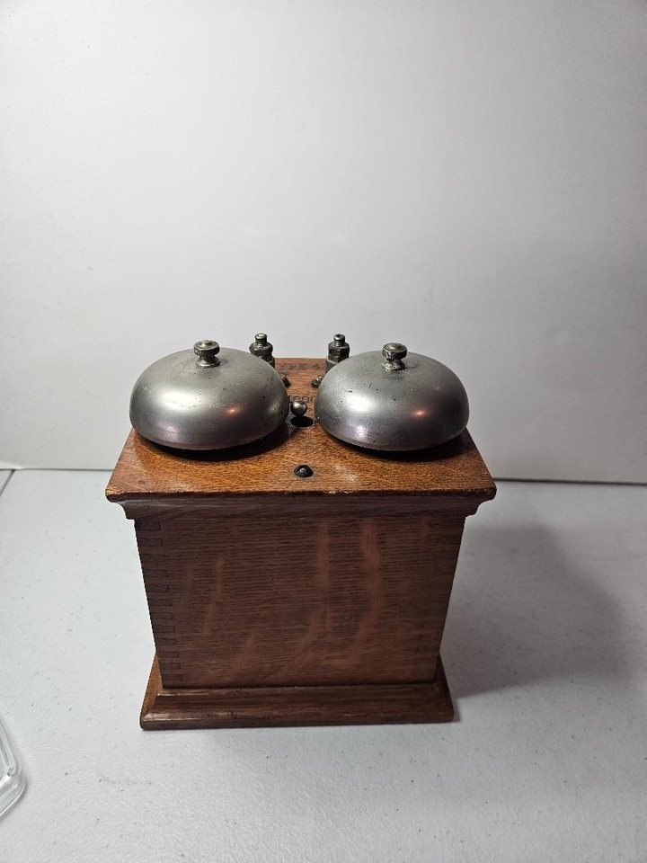 Antique Early 1900's NY & NJ Telephone Company Type 43 Telephone Ringer ...