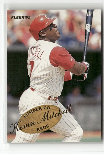 1995 FLEER #8 KEVIN MITCHELL LUMBER COMPANY CINCINNATI REDS | eBay