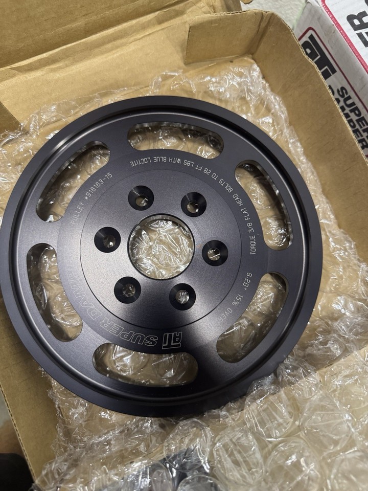 ATI 916163-15 Crankshaft Pulley Supercharger Drive 8-Rib | eBay