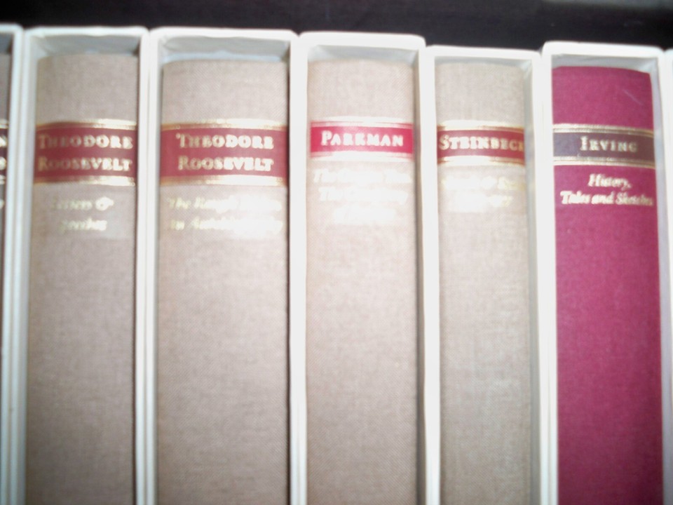 Large Lot The Library of America Set of 34 with slipcases MINT ...