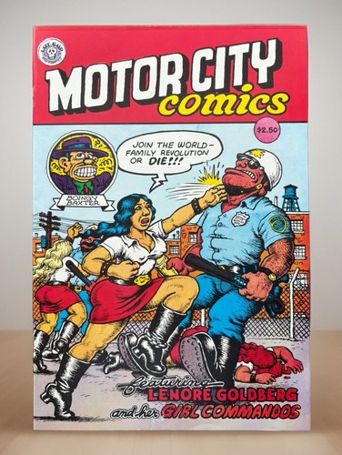 COMIC: 1991 - MOTOR CITY COMICS #1 - Robert Crumb - Last Gasp of San ...