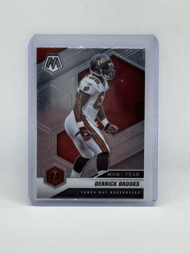 2021 Panini Mosaic Football Derrick Brooks Man of the Year #274 Tampa ...
