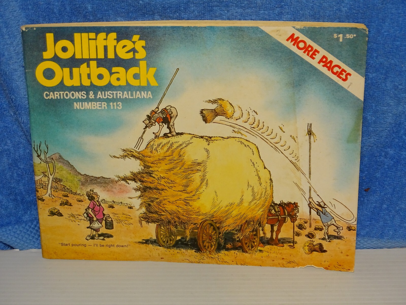 JOLLIFFE'S OUTBACK NO. 113 : CARTOONS & AUSTRALIANA * 1981 * 76 PAGES ...
