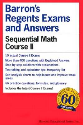 Lets Review: Sequential Mathematics, Course II (Barrons Review Course ...