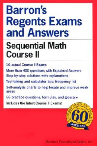 Lets Review: Sequential Mathematics, Course II (Barrons Review Course ...