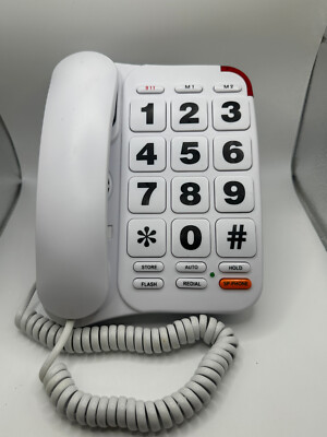 Advanced American Telephone Large Button Telephone for Seniors Visually ...