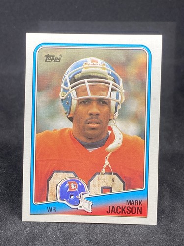 MARK JACKSON 1988 Topps NFL Football #26 BRONCOS | eBay