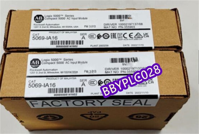 Allen-Bradley 5069 CompactLogix I/O 16 channels AC input modules ...