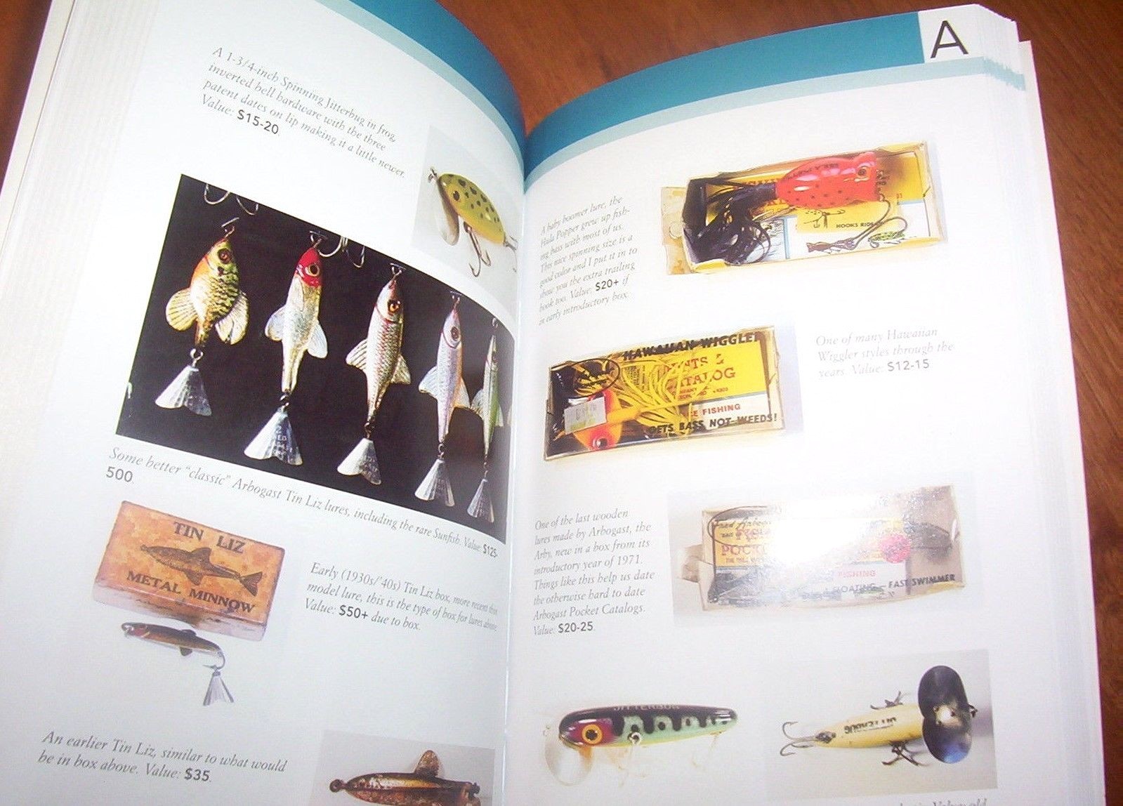 COLLECTIBLE FISHING LURES Lure Collector Antiques Fisherman Warman's ...