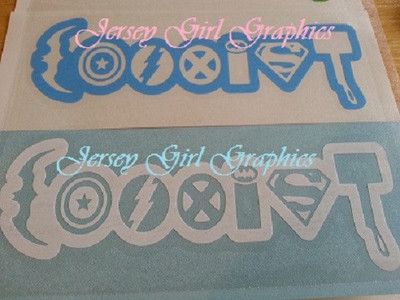 COEXIST SUPERHERO BATMAN THOR FLASH SUPERMAN XMEN DECAL WALL CAR TRUCK ...