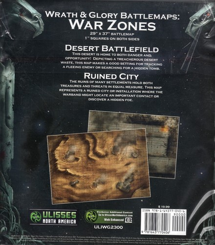 Warhammer 40K RPG: Wrath & Glory Battle Maps: War Zones (Ulisses Spiele ...