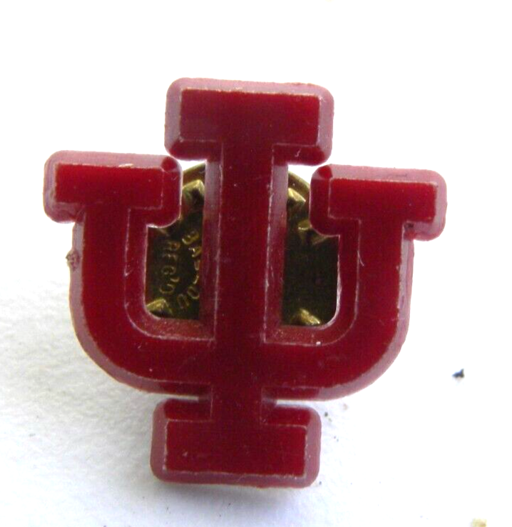 Vintage Hoosiers Pin University of Indiana Plastic Hat Lapel | eBay