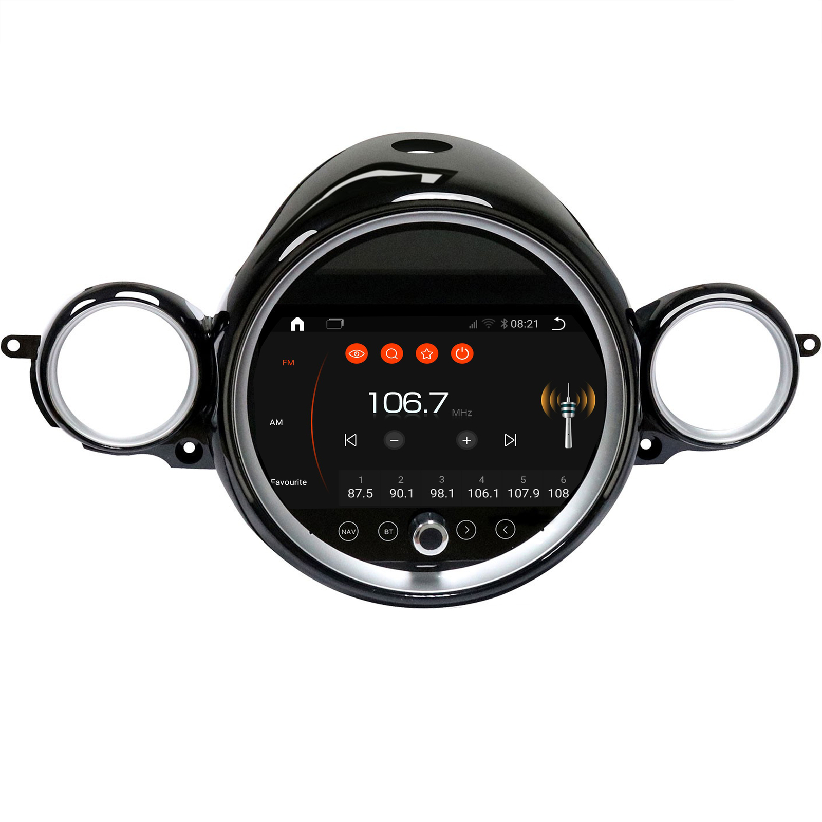 For Mini R55 R56 R57 9 " Touchscreen Android Car Radio Navigation ...