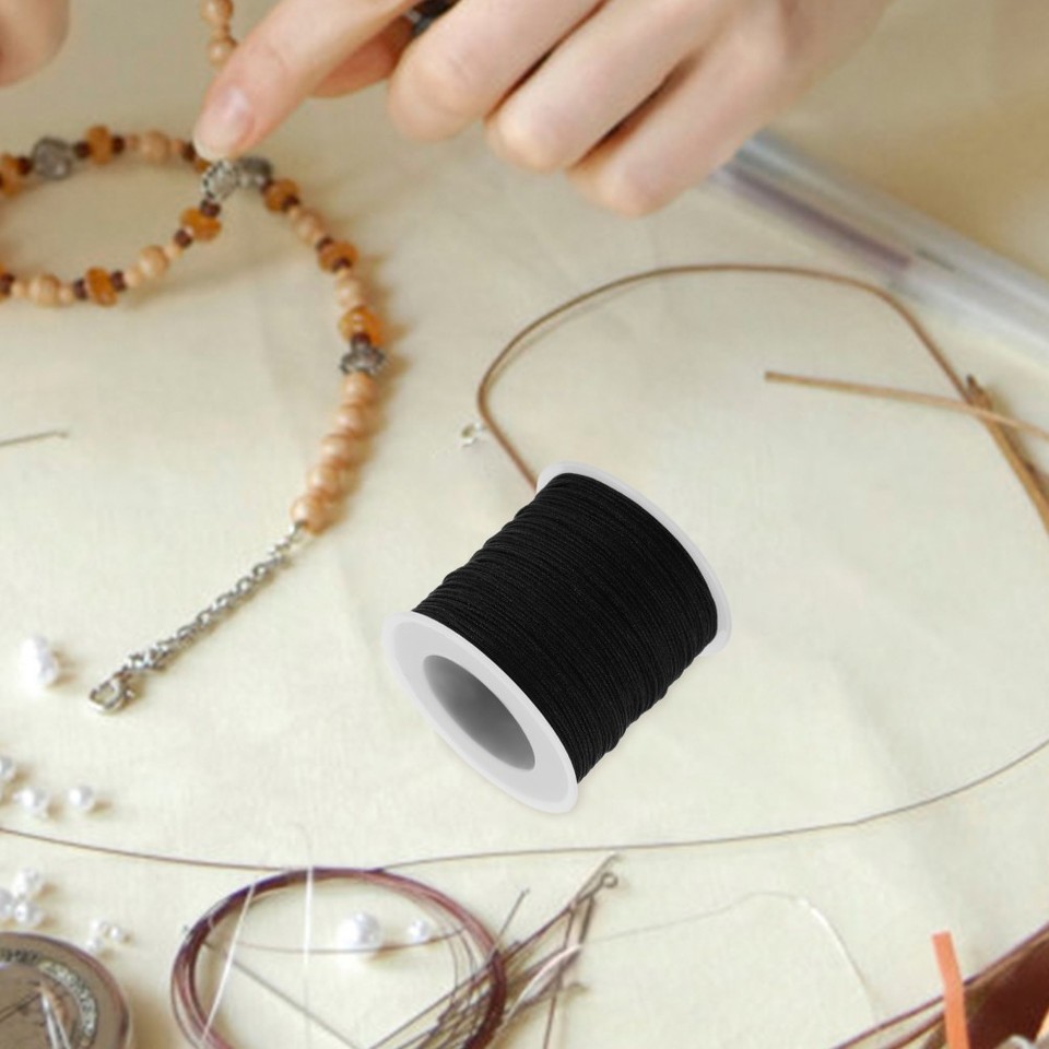 1 Roll Nylon Cord Chinese Knot Cord Macrame Thread For Dream Catchers ...