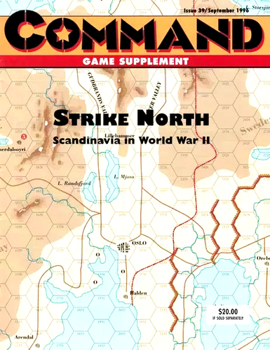 XTR Command Magazine Strike North WWII Scandinavia SPI | eBay