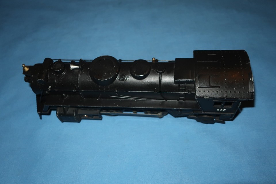 Marx #666 Die-cast Steam Locomotive with Smoke. Runs and Smokes Well | eBay