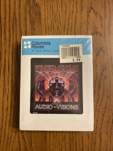 Vintage Kansas SEALED 8 Track Tape Audio Visions With Original Price Tag | eBay