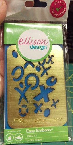Unopened Ellison Design Easy Emboss XOXO #2 22539 Sizzix, Tag-a-Long ...