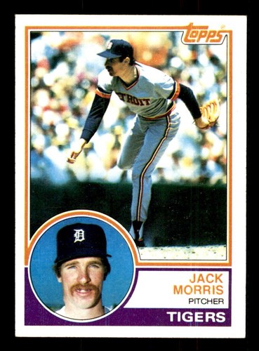 1983 Topps Baseball #65 Jack Morris NM *d2 | eBay