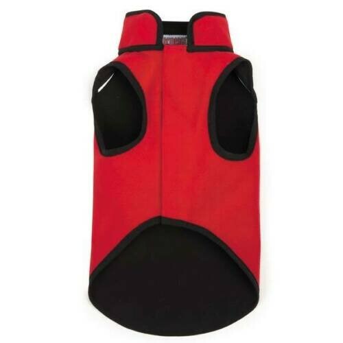 KONG Reversible Microfiber and Fleece Vest Jacket Coat Red Black Size ...