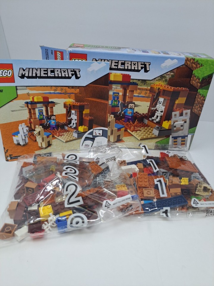 LEGO Minecraft: The Trading Post (21167) - Brand new 201 pcs open box ...