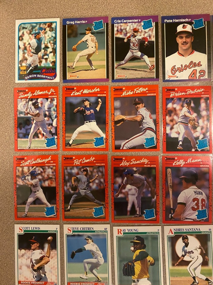 Lot of 35 Baseball Rookie Cards Various Years NO Duplicates!!! (f) | eBay