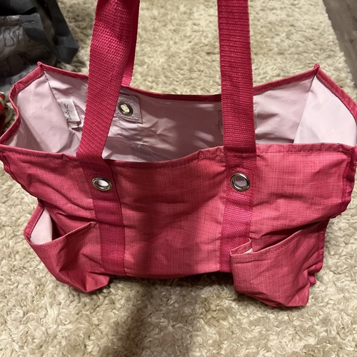 Thirty One Organizing Utility tote mummy shoulder Bag gift Hot Pink | eBay