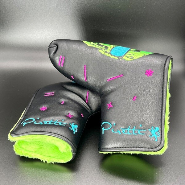 Piretti Golf putter Head cover Lights Out Limited quantity model Rare ...