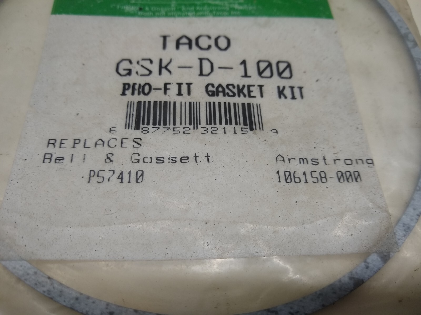 Taco GSK-D-100 Pump gasket | eBay