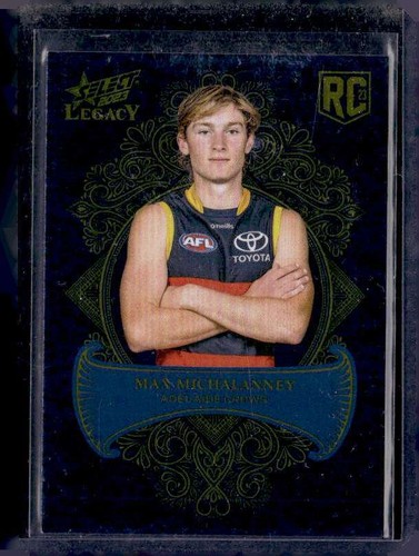 2023 AFL SELECT LEGACY, MAX MICHALANNEY LEGACY PLUS 422/425 ROOKIE ...