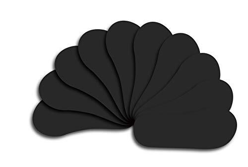 30 Pairs (60Feets) Spray Tanning Feet Pads Black Disposable Sunless ...