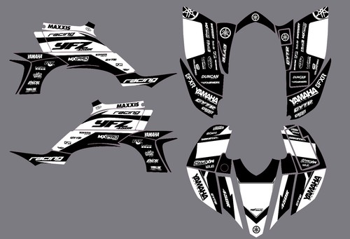 Fits YFZ450 2003 2004 2005 2006 2007 2008 Yamaha Graphic decal kit ...