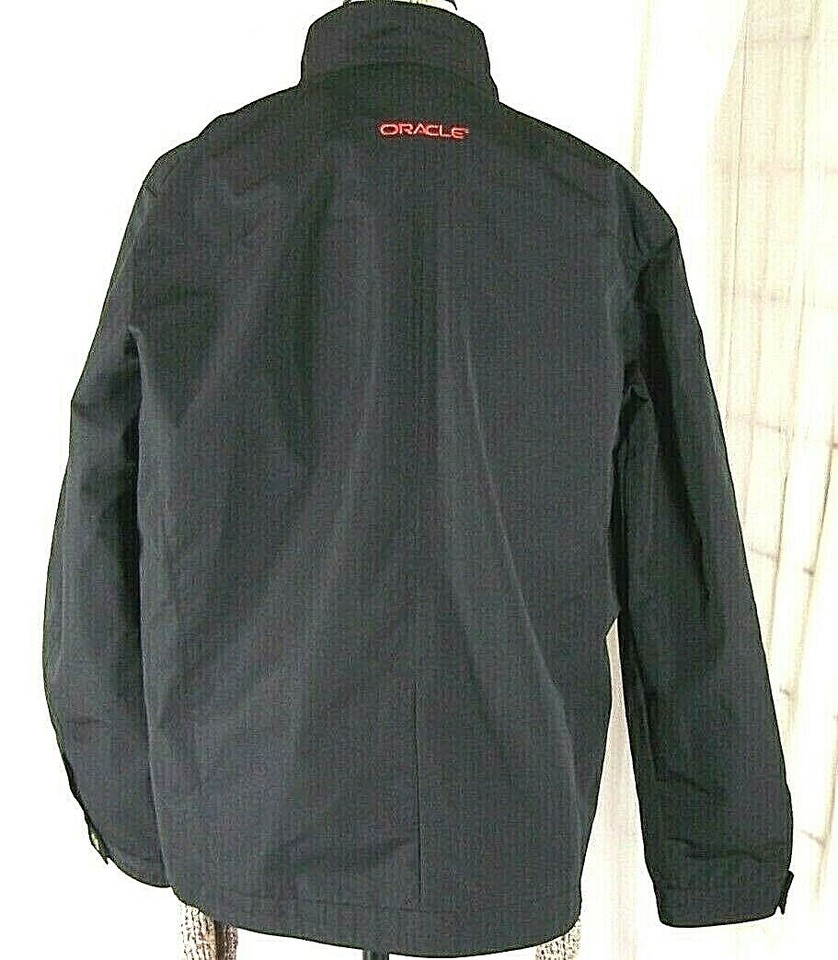 ORACLE OPEN WORLD SAILING ALUMNI 2012 BLACK JACKET BISHOP MEN'S LARGE ...