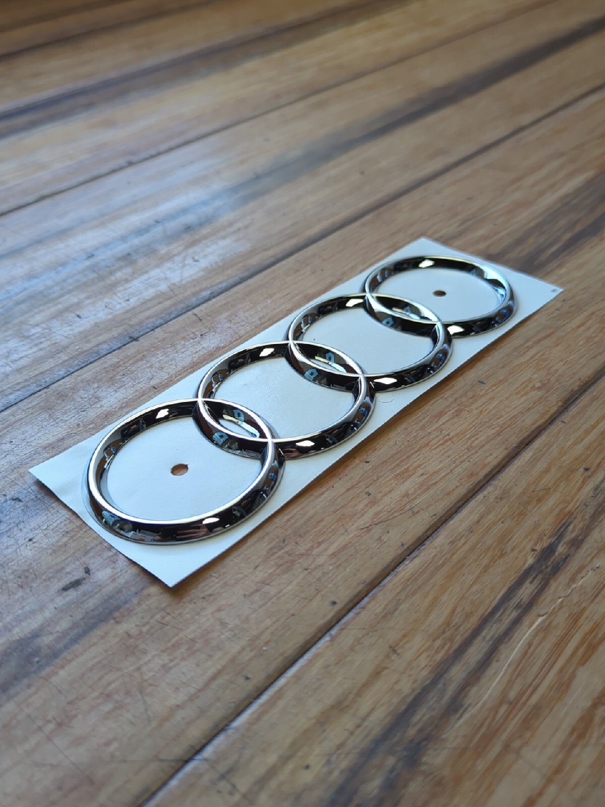 NEW 1995 2001 AUDI A4 B5 REAR LOGO BADGE Boot Rings Emblem new-1995-2001-audi-a4-b5-rear-logo-badge-boot-rings-emblem