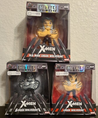 Jada Metals Die Cast Logan Wolverine , Old Man Logan Loot Crate Lot of ...