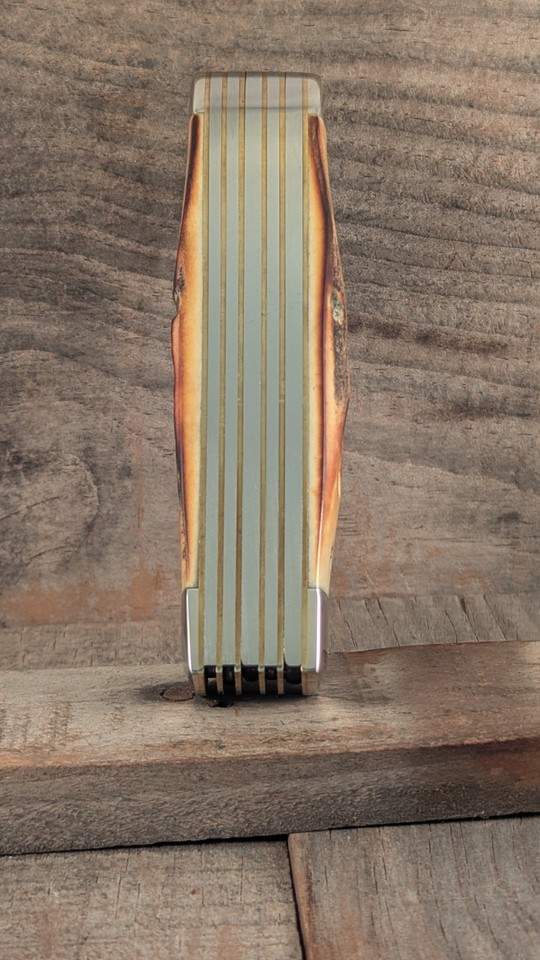 1996 Case XX Genuine FAT Stag 3.625" 5 Blade Mini Trapper Beast 5507 SS ...
