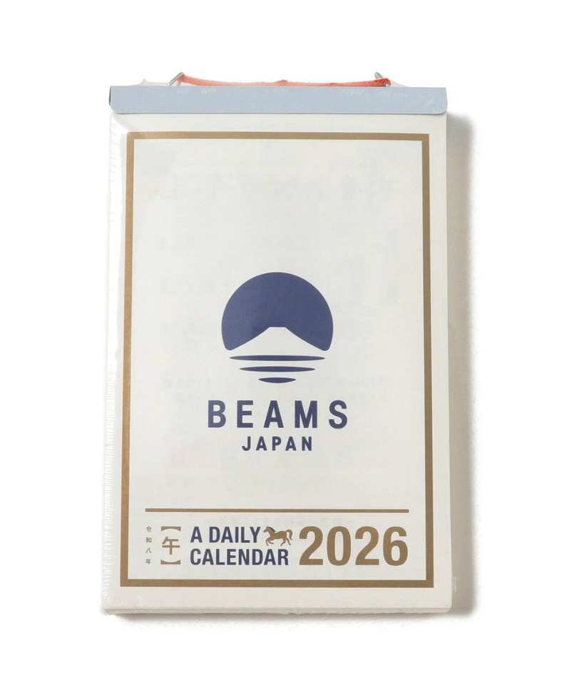 BEAMS 2026 Wall Calendar Japanese Traditional Daily Rip Off Reiwa 186× ...