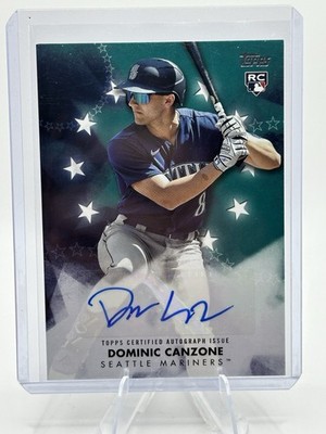 2024 Topps Series 2 DOMINIC CANZONE BASEBALL STARS AUTO MARINERS RC | eBay