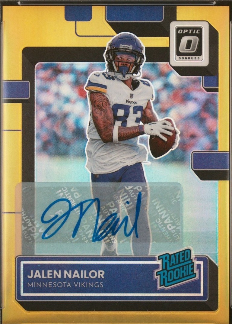 2022 Panini Donruss Optic - Rated Rookie Jalen Nailor #297 Gold Prizm ...