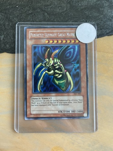 Perfectly Ultimate Great Moth TSC-001 Secret Rare Yugioh Card | eBay